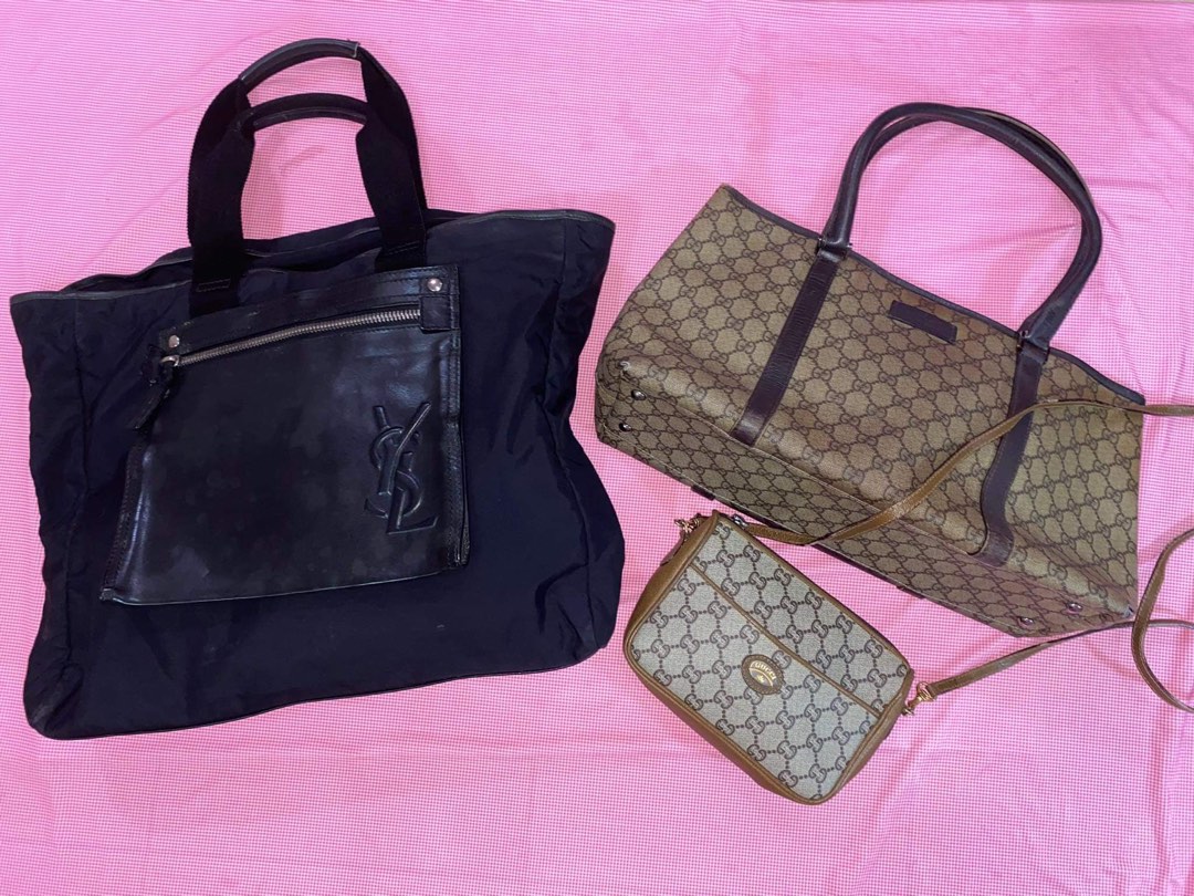 YSL and 2 Gucci Bundle, Luxury, Bags & Wallets on Carousell