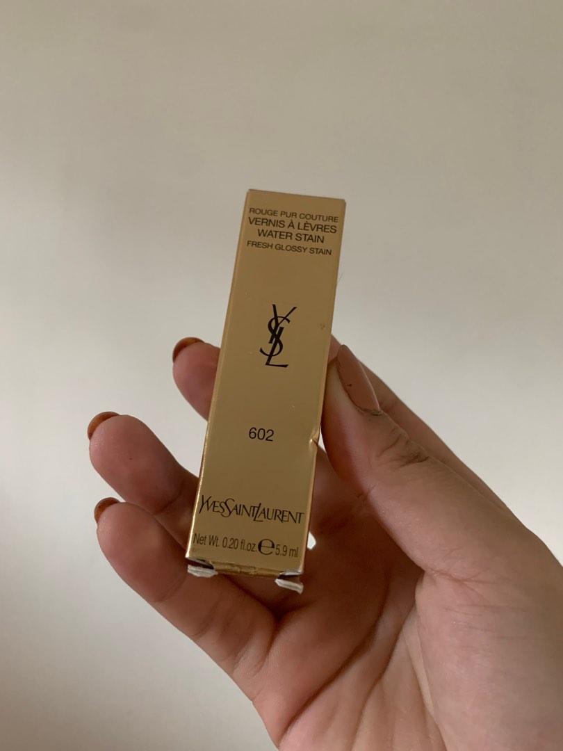 YSL Fresh Glossy Stain in 602 / Lip and Cheek Tint / Yves Saint Laurent ...