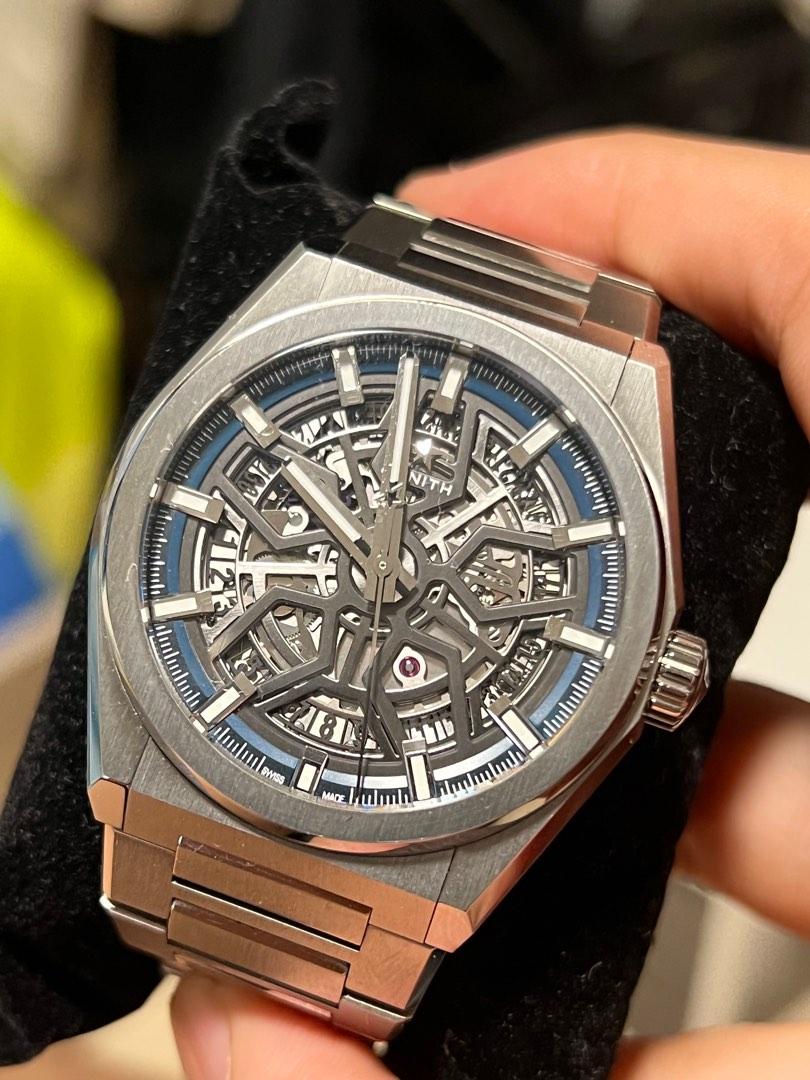 Zenith Defy Classic Skeleton Titanium, Luxury, Watches on Carousell