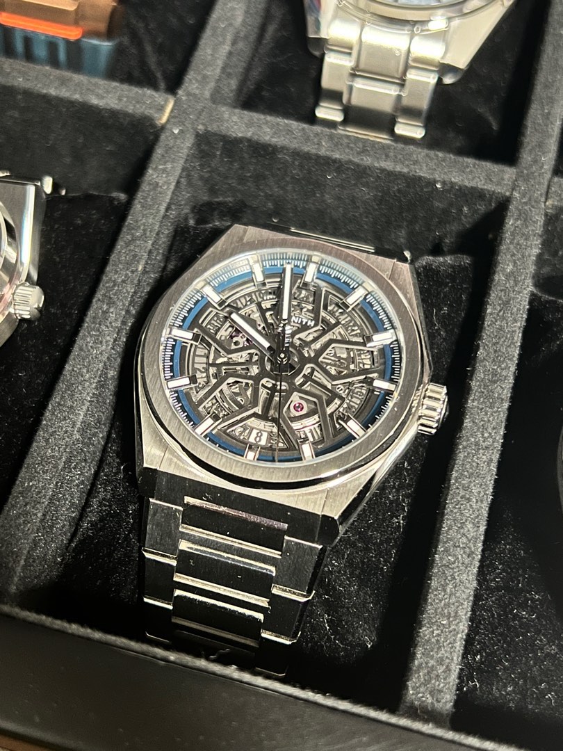 Zenith Defy Classic Skeleton Titanium, Luxury, Watches on Carousell