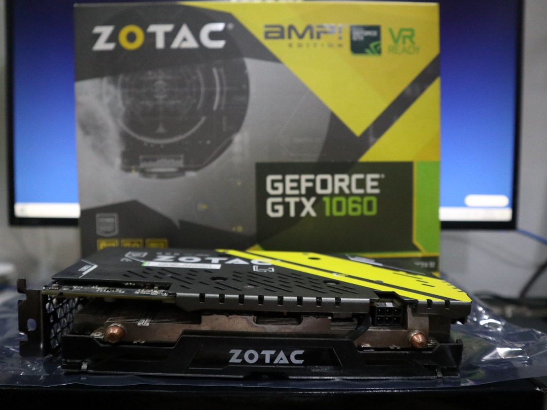 ZOTAC GeForce GTX 1060 6GB AMP! Edition, Computers & Tech, Parts & Accessories, Computer Parts ...