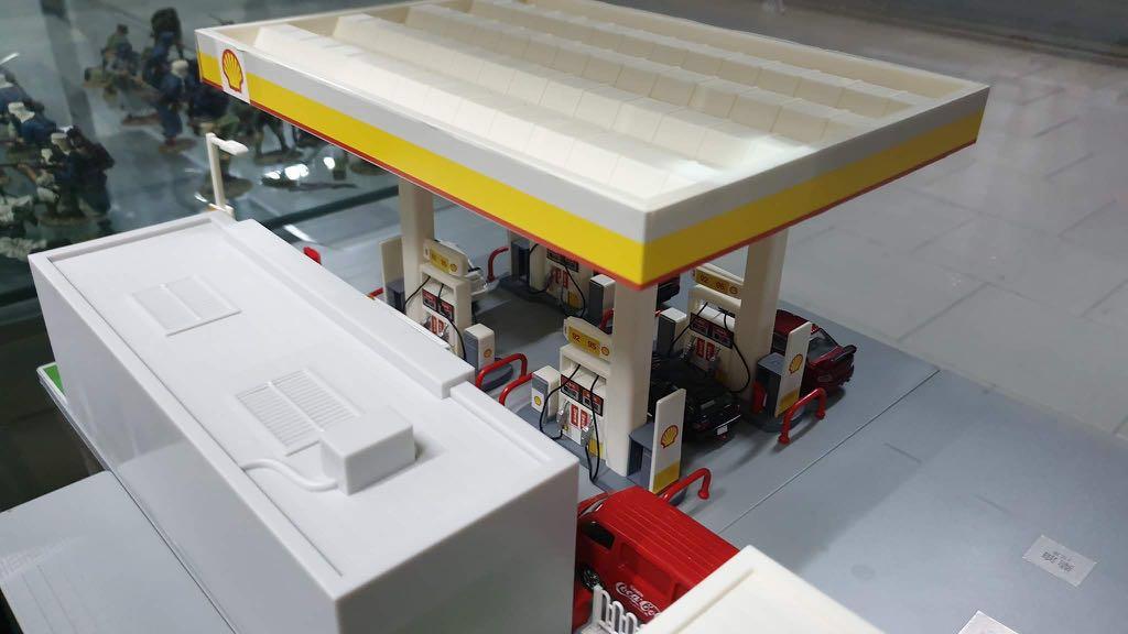 1/64 Shell Gas Petrol station model Democratic china, Hobbies & Toys ...