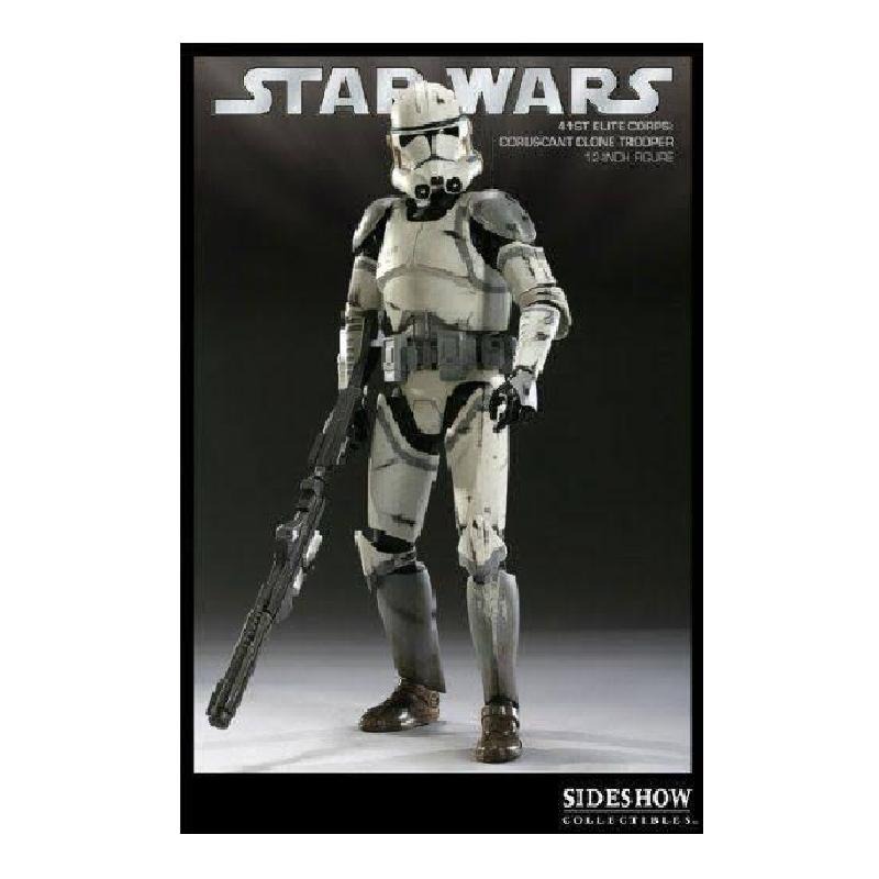 Sideshow 1/6 scale Star Wars 41st ELITE CORPS CLONE TROOPER, Hobbies ...