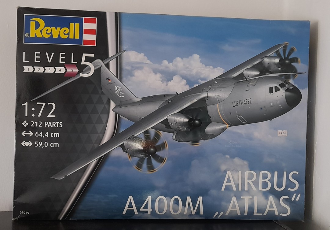 1:72 Revell Airbus A400M Atlas, Hobbies & Toys, Toys & Games on Carousell