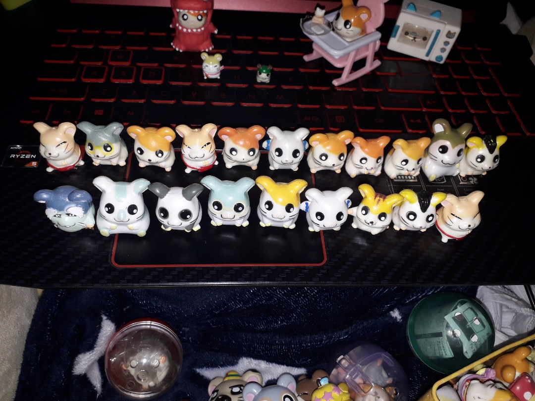 20pc. Hamtaro Figures w/ Freebies, Hobbies & Toys, Toys & Games on ...