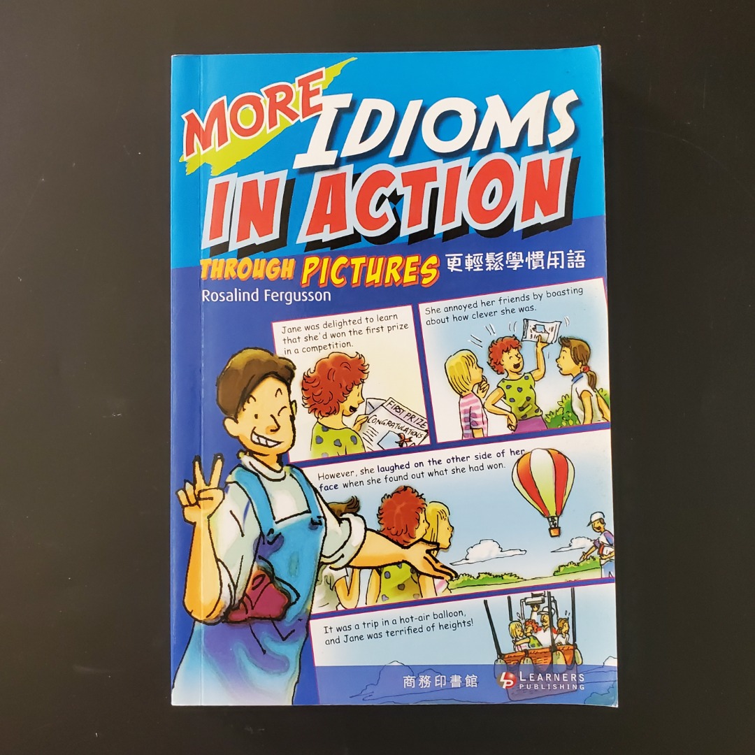英語系列 - 更輕鬆學慣用語 More Idioms in action, 興趣及遊戲, 書本 & 文具, 小說 & 故事書 - Carousell