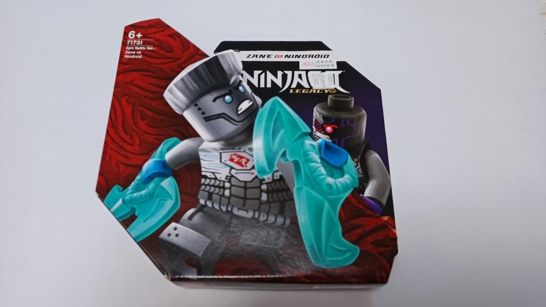 全新未開盒 Lego 71731 Epic Battle Set - Zane vs Nindroid Ninjago 忍者系列, 興趣及遊戲 ...