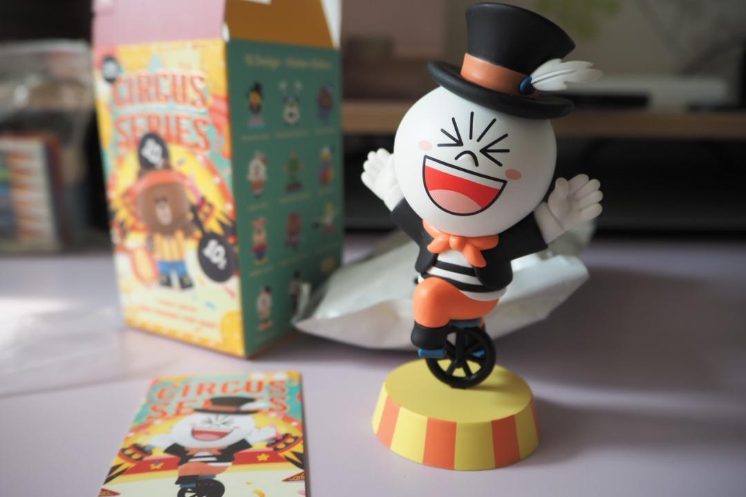 (交換/售) line friends 街頭系列 馬戲團 jessica moon 熊大 cony boss 盲盒 popmart, 興趣及 ...