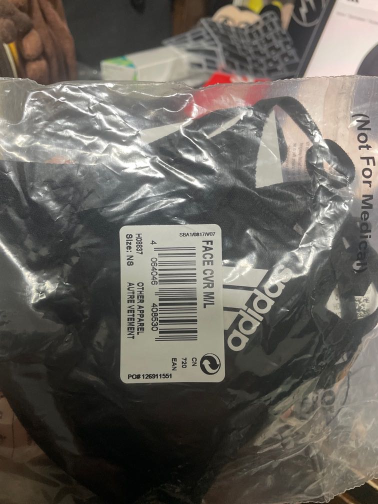 adidas Face Covers, Health & Nutrition, Face Masks & Face Shields on ...