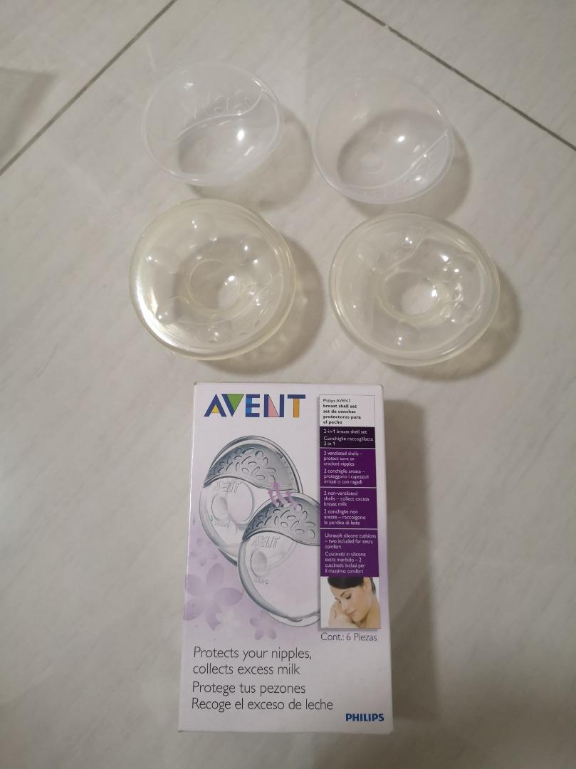 Avent Breast shell set breastmilk collection cup protection sore ...
