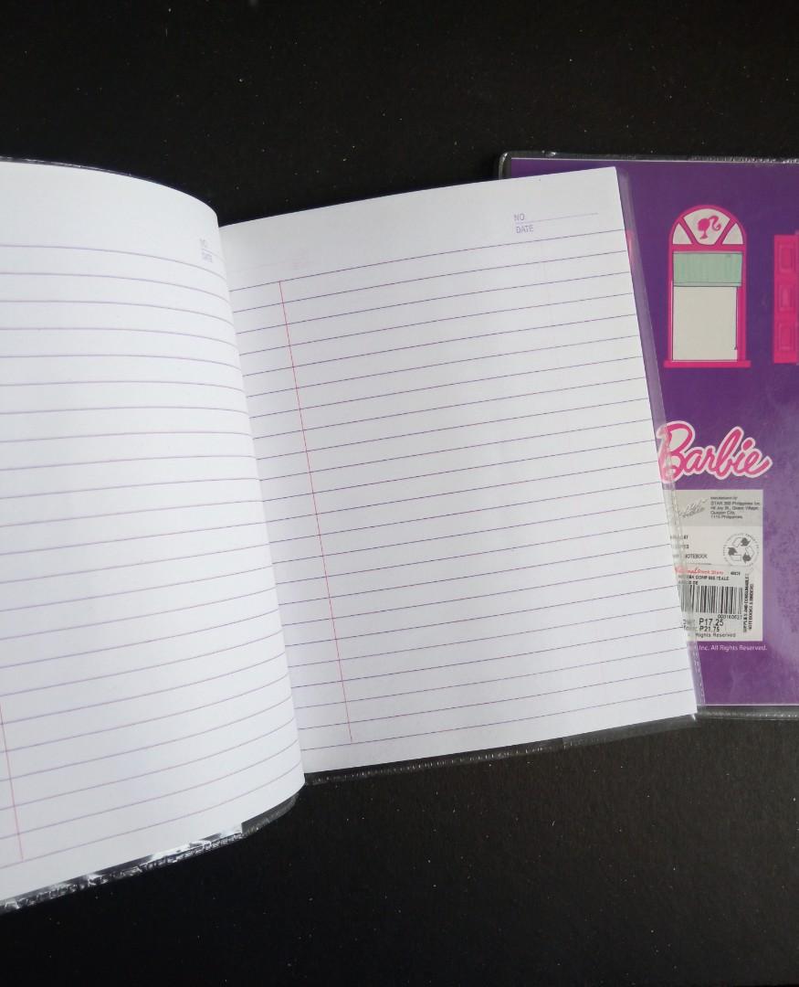 Barbie Notebooks, Hobbies & Toys, Stationary & Craft, Stationery ...