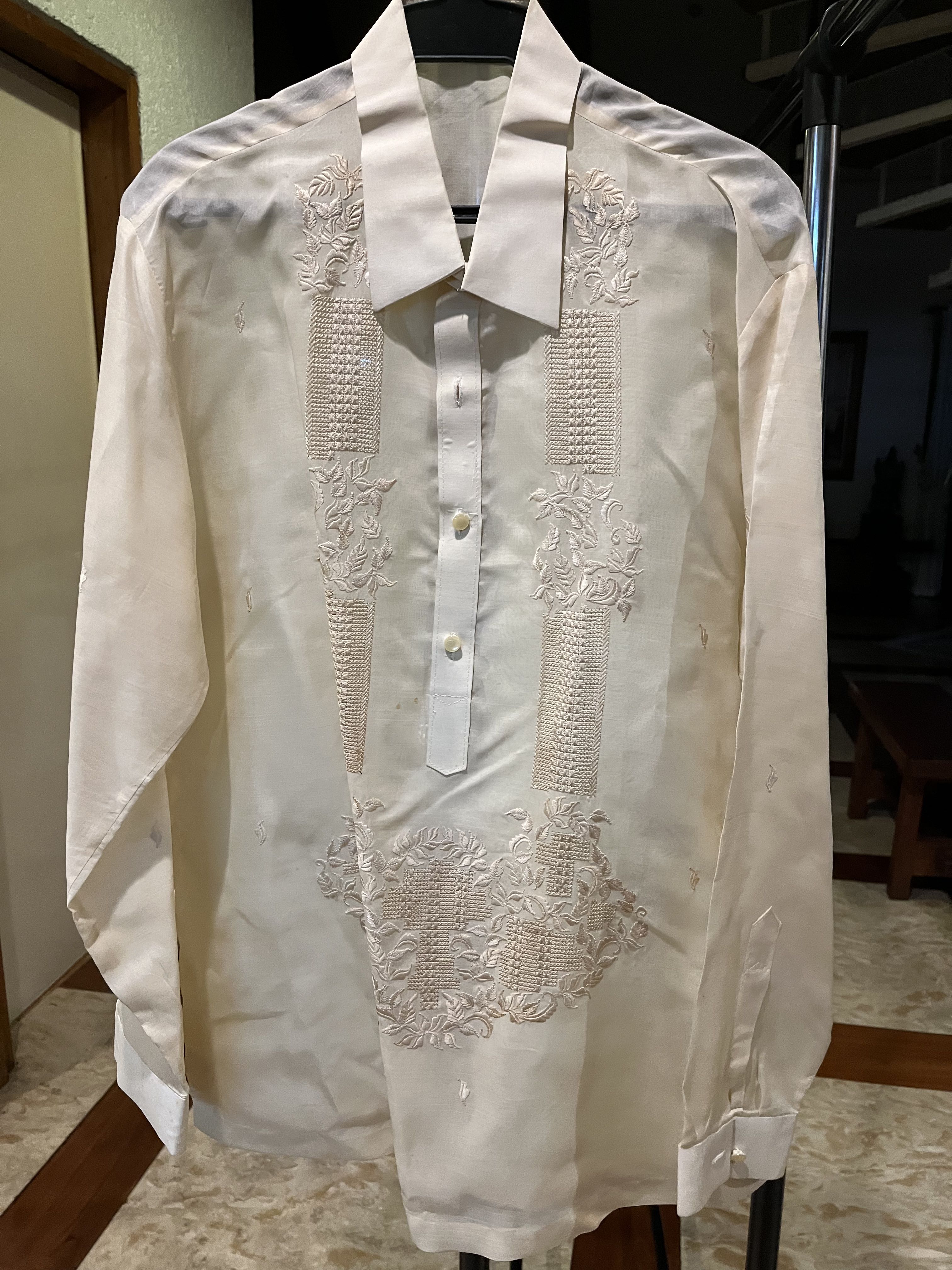Barong, Men's Fashion, Tops & Sets, Formal Shirts on Carousell
