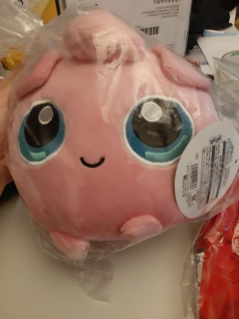 BNWT genuine Jigglypuff, Squirtle, 1st gen Fire Starters Pokemon Centre ...