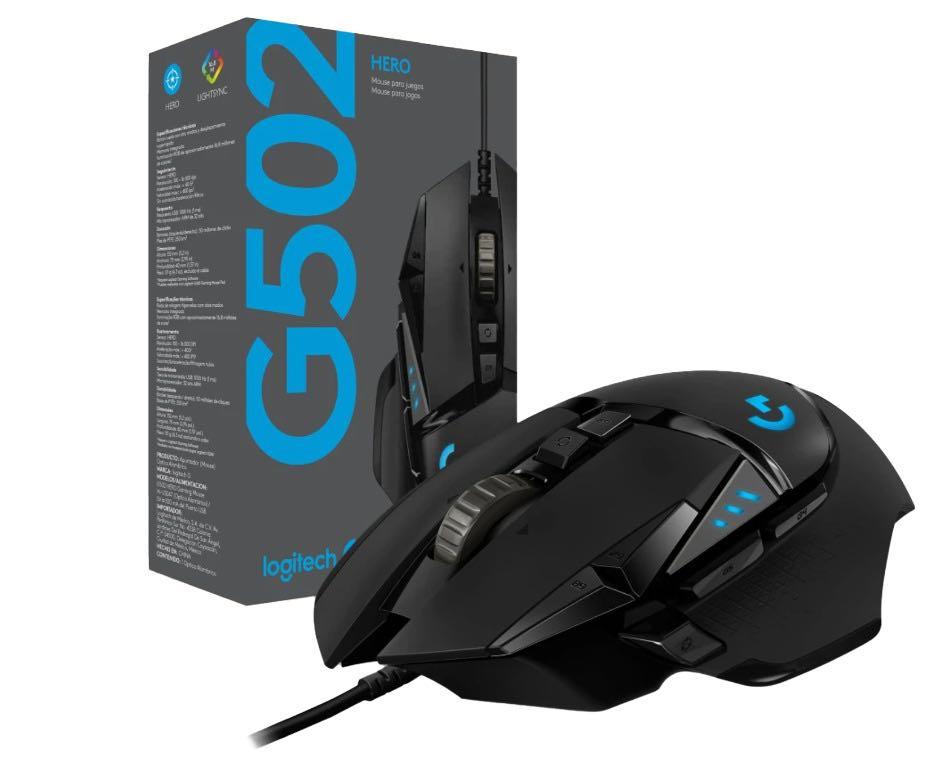 Brand New ☆ Logitech G502 Hero mice, Wired Gaming mice, G502, Gaming ...