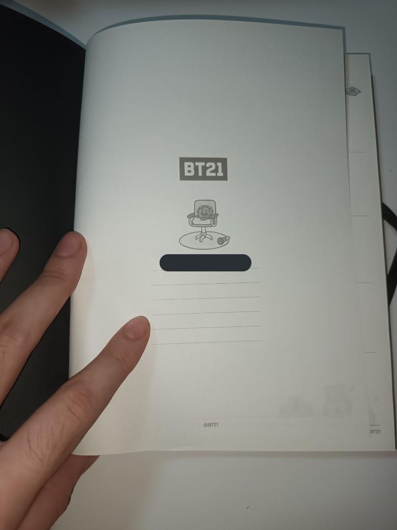 BTS BT21 Tata Line Friends Planner Journal, Hobbies & Toys, Memorabilia ...