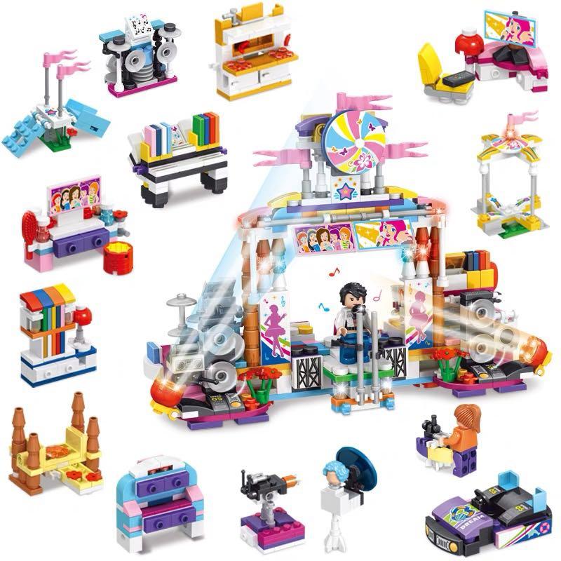 Building Block Friends Music Design, Hobbies & Toys, Toys & Games on ...