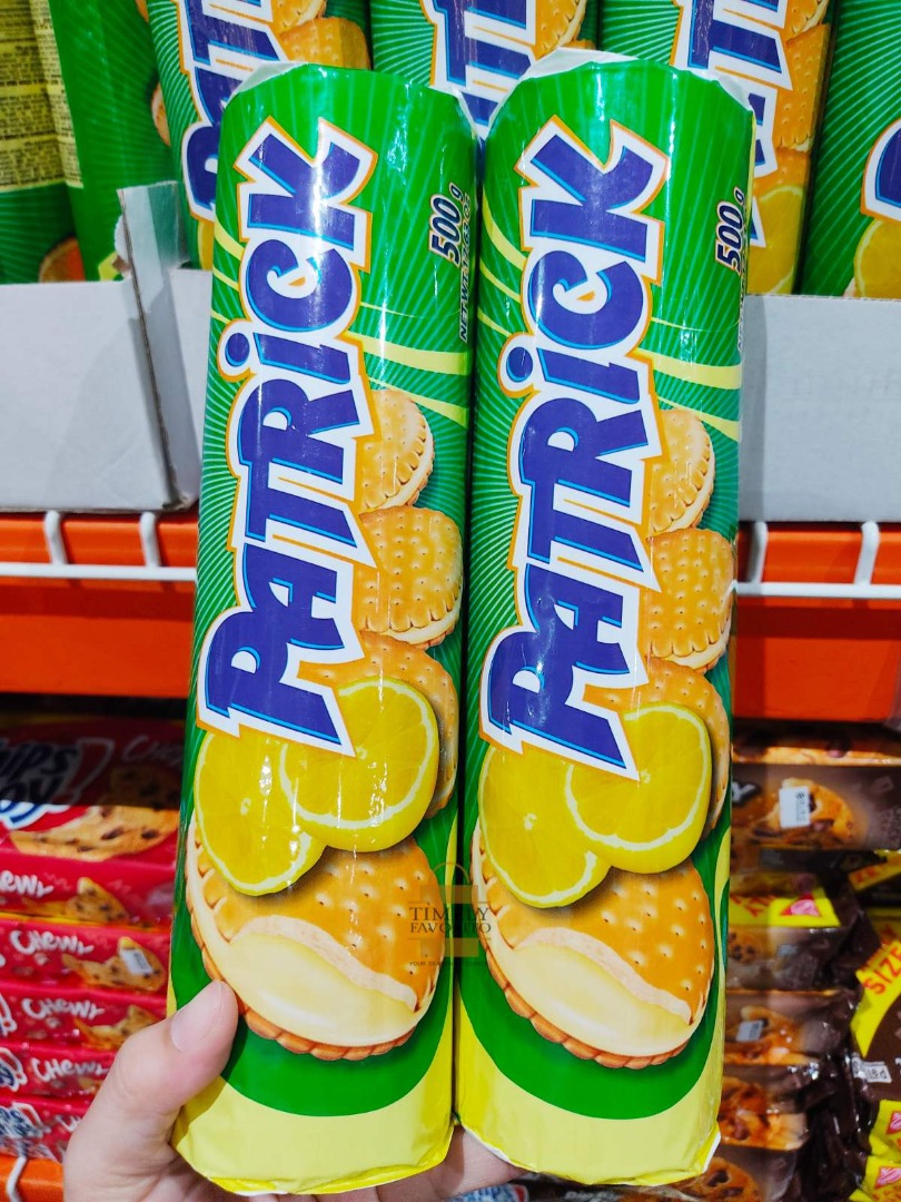 BUY 1 TAKE 1 Patrick Lemon Cream Filled Biscuit 500g, Food & Drinks ...
