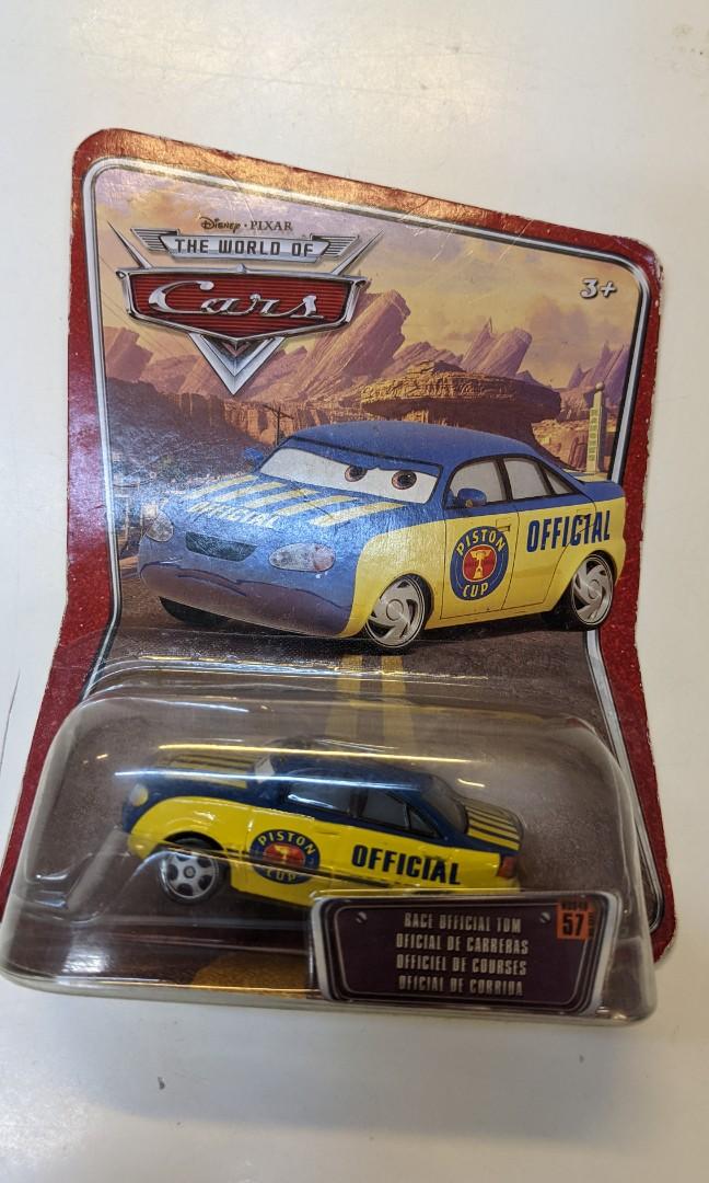 Disney Pixar - Cars/ race official Tom, 興趣及遊戲, 玩具 & 遊戲類 - Carousell