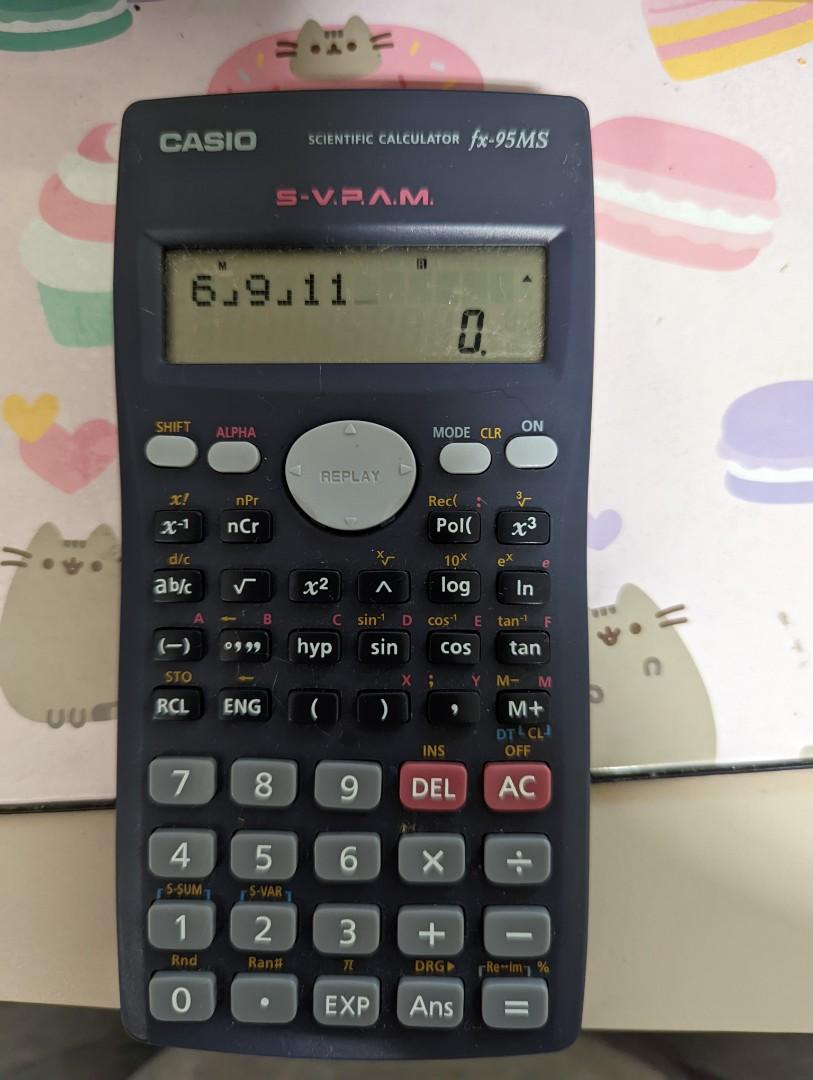 Casio calculator FX95MS, Hobbies & Toys, Stationery & Craft, Stationery ...