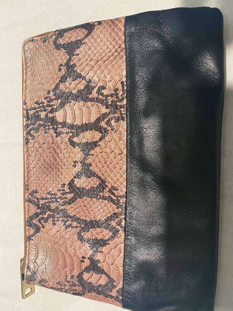 Celine python clutch, Luxury, Bags & Wallets on Carousell