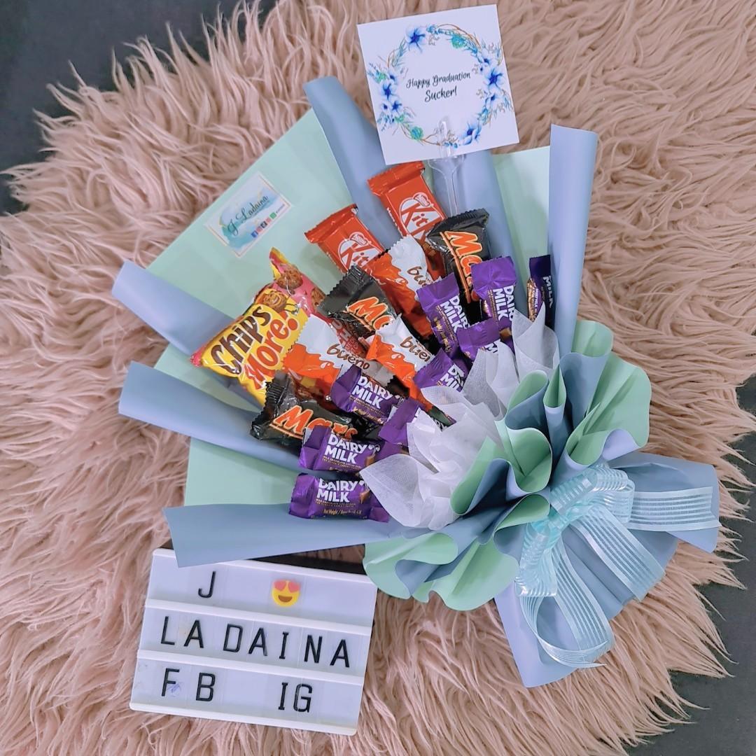 Teachers day Chocolate bouquet, Hobbies & Toys, Stationery & Craft ...