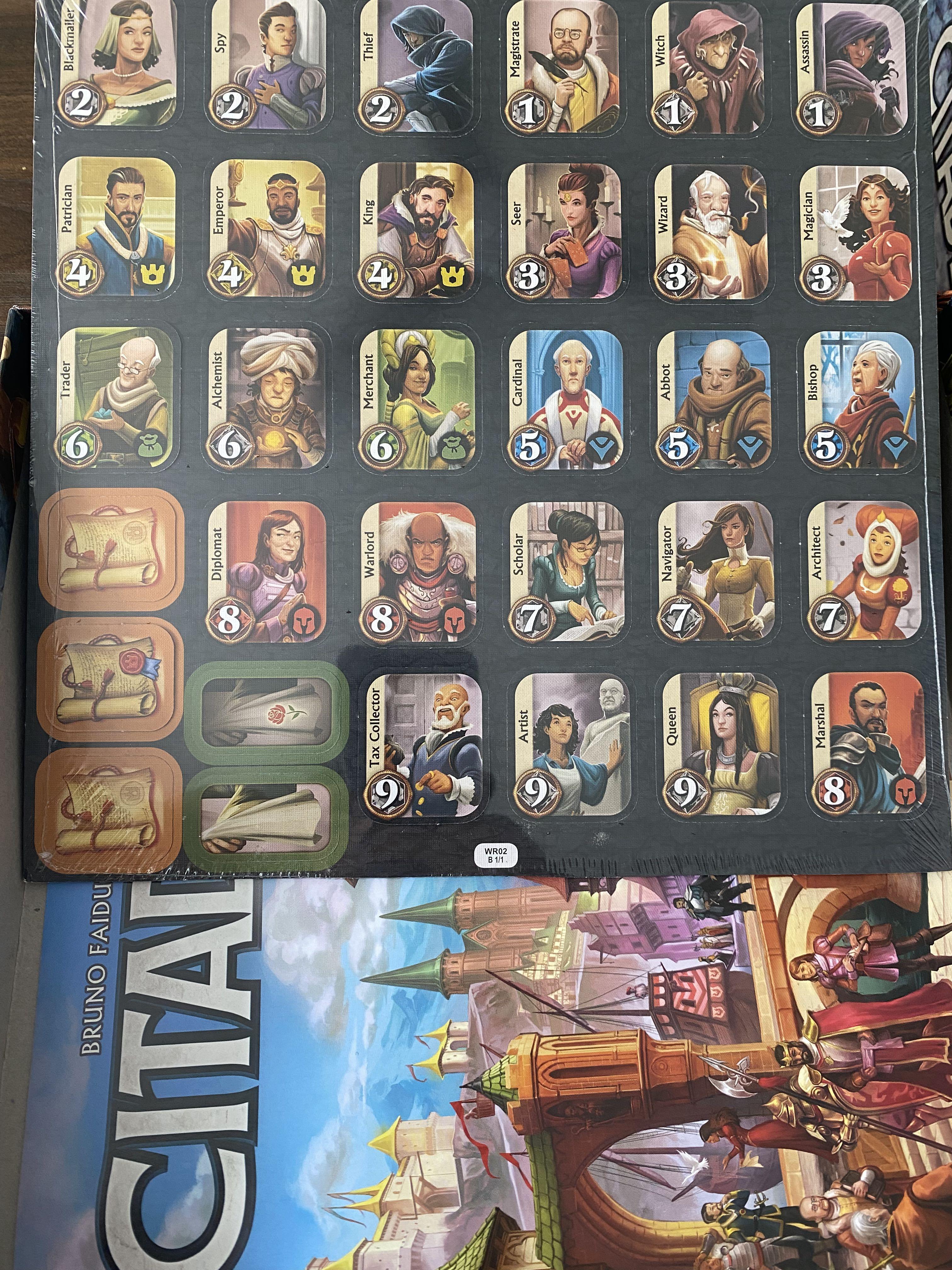 Authentic Citadel board game, Hobbies & Toys, Toys & Games on Carousell