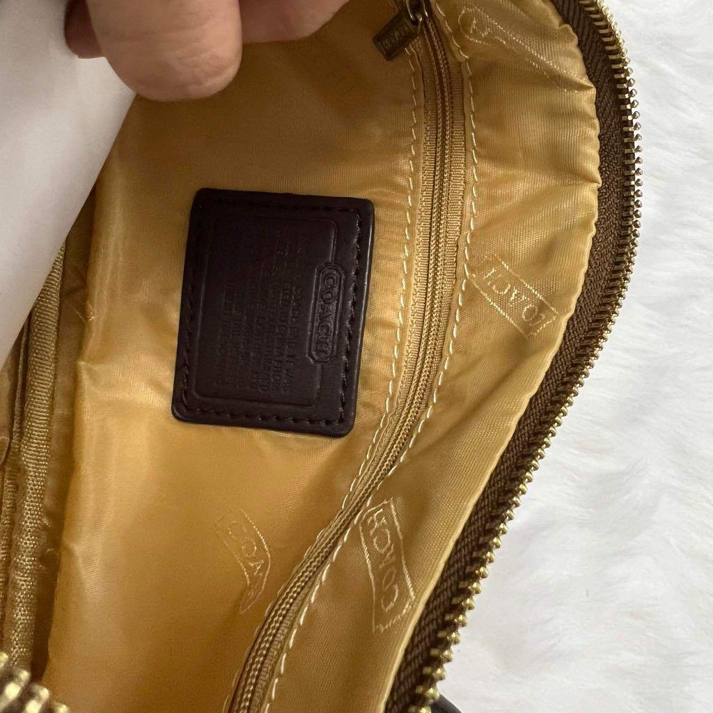 Coach Logo Pattern, Women's Fashion, Bags & Wallets, Shoulder Bags on ...