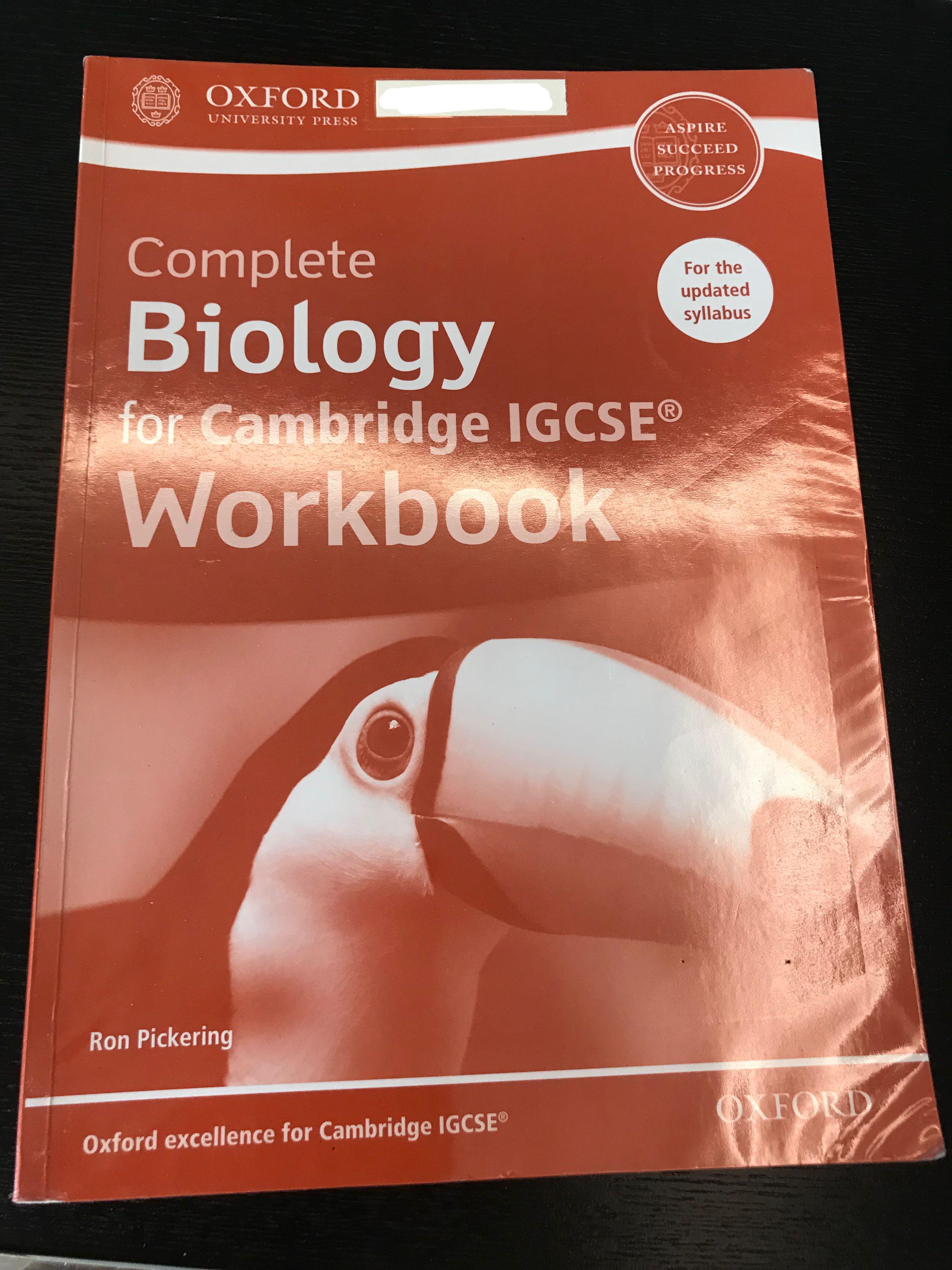 Complete Biology for Cambridge IGCSE Workbook, Hobbies & Toys, Books ...