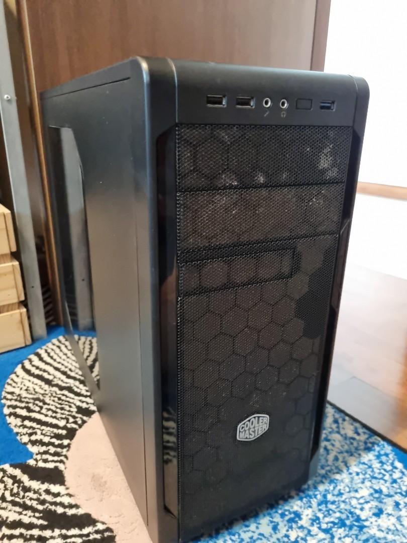 Cooler Master N300 desktop computer mid tower case, Computers & Tech ...