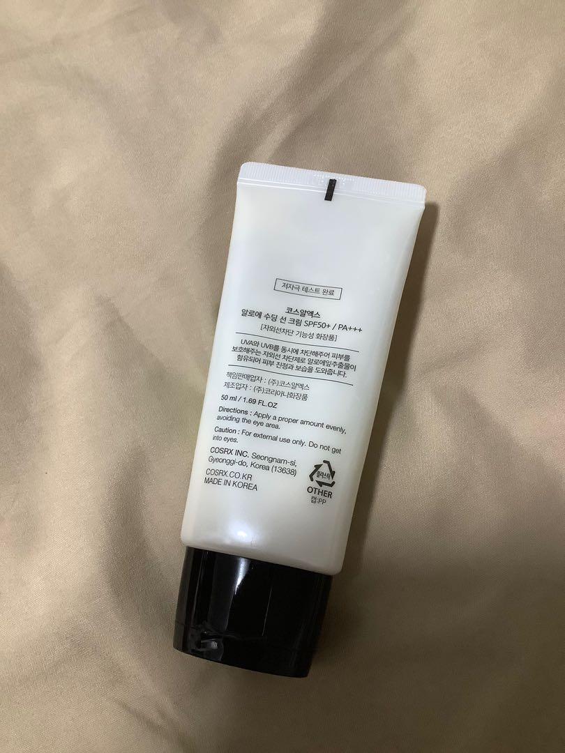 Cosrx Sunscreen SPF50, Beauty & Personal Care, Face, Face Care on Carousell