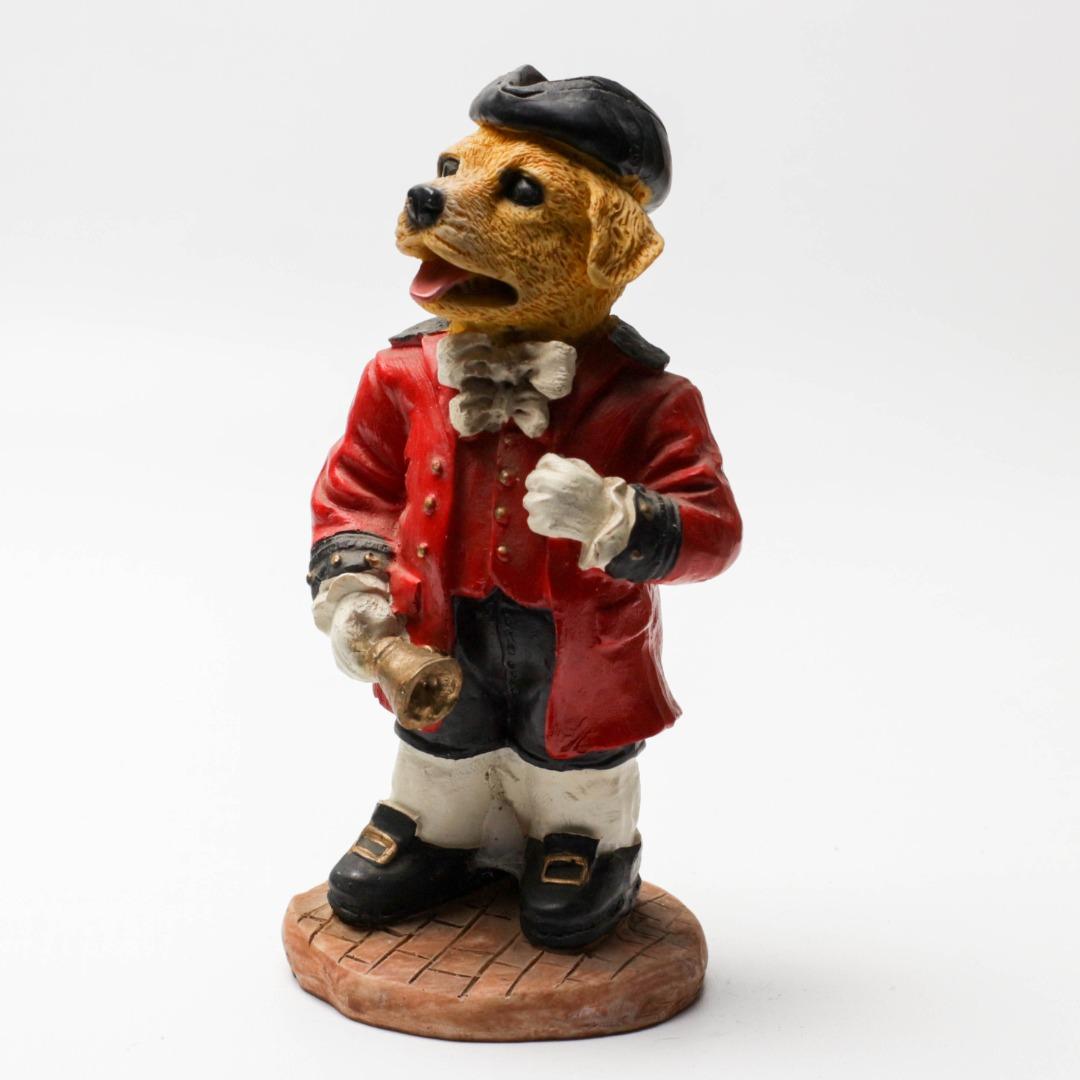 Daiso Dog Resin Statue Figurines - Patung anjing French commodore ...