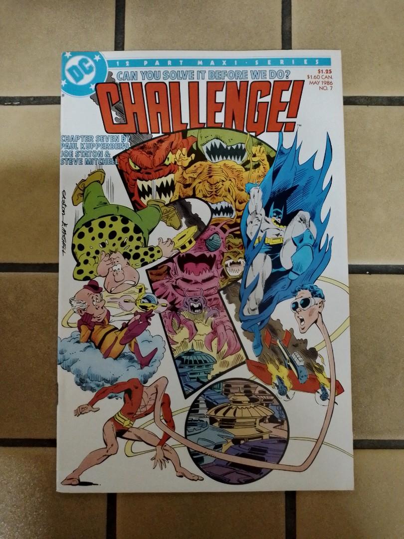 DC Challenge #7 ( Joe Staton - Cover Art ) DC Copper Age Issue, Hobbies & Toys, Books ...