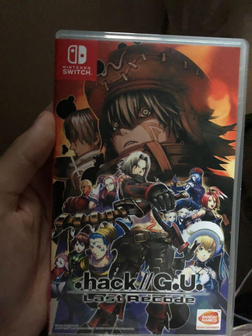 Dot Hack Gu last Recode, Video Gaming, Video Games, Nintendo on Carousell