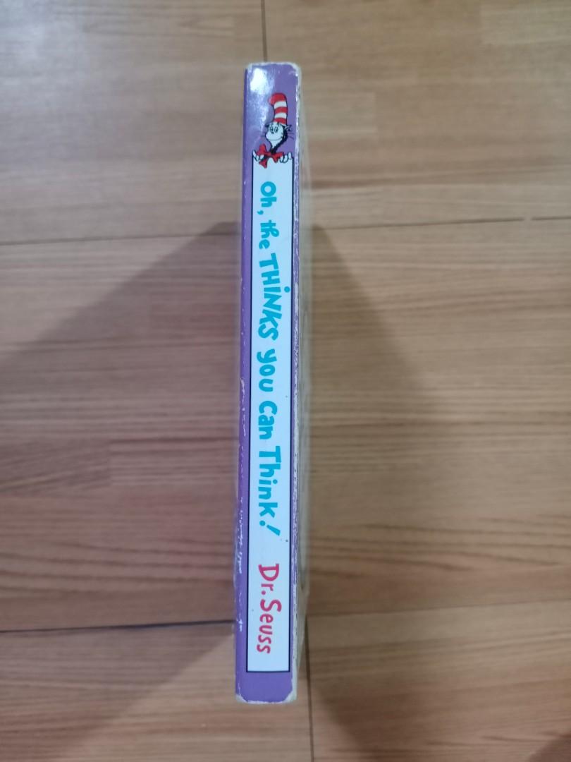Dr Seuss Oh, The Thinks you can Think! Boardbook, Hobbies & Toys, Books ...