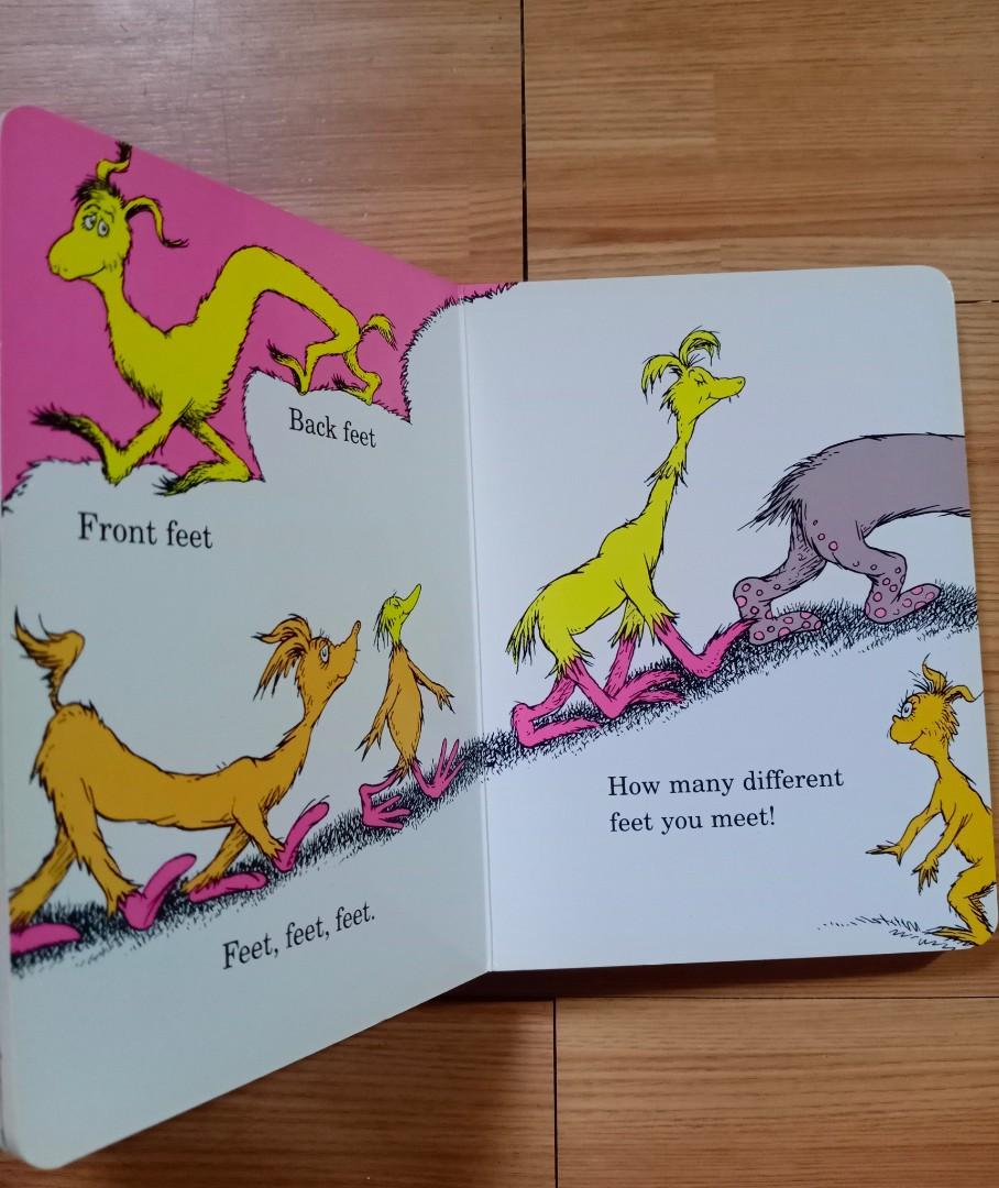 Dr Seuss The Foot Book Boardbook, Hobbies & Toys, Books & Magazines ...