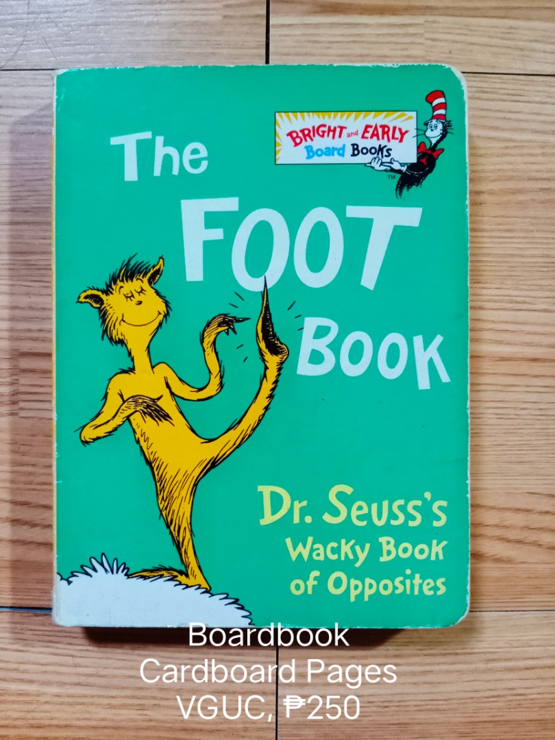 Dr Seuss The Foot Book Boardbook, Hobbies & Toys, Books & Magazines ...