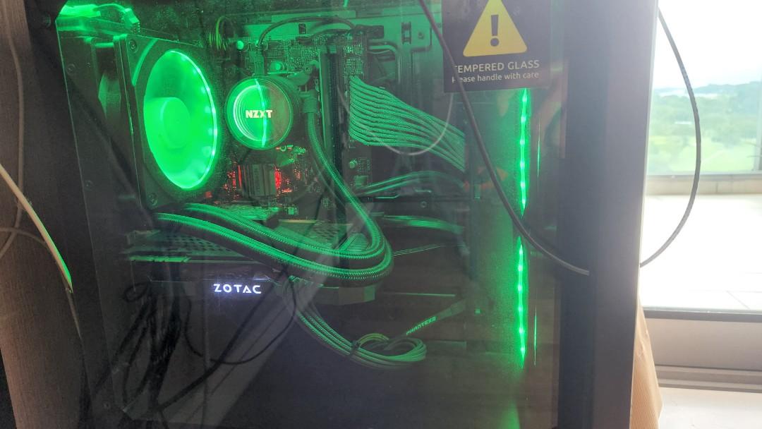 Dreamcore PC + Razer Keyboard, Computers & Tech, Desktops on Carousell