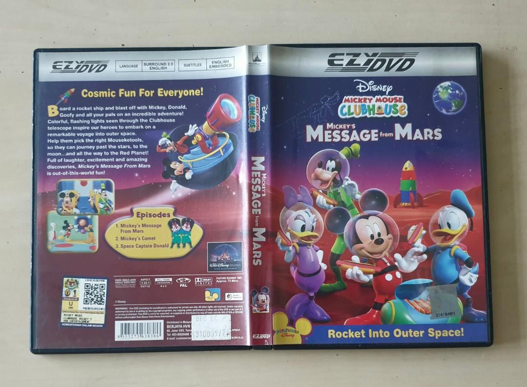 DVD, Disney - Big Hero, Yogi Bear, Frozen, Mickey's Message From Mars ...