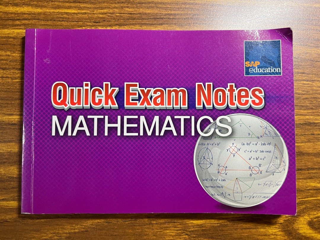 E Math Study Guide O Levels Hobbies Toys Books Magazines