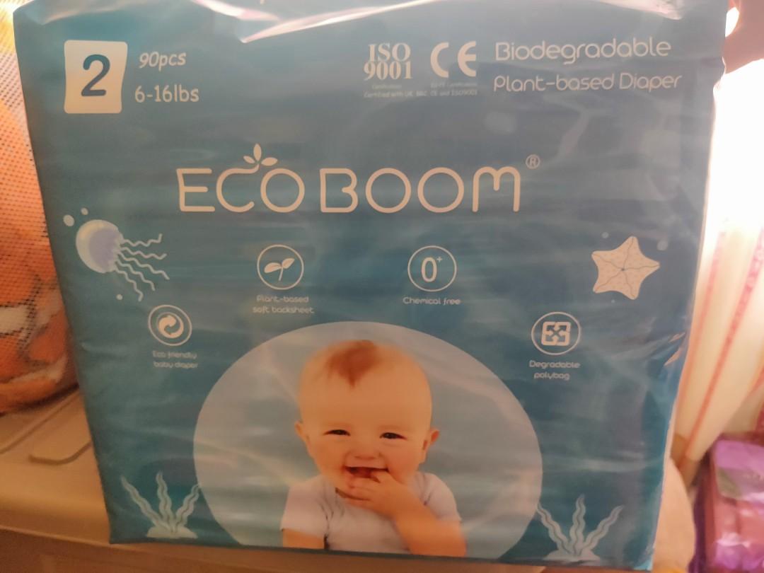 Eco Boom Premium Bamboo Diapers, Babies & Kids, Bathing & Changing ...