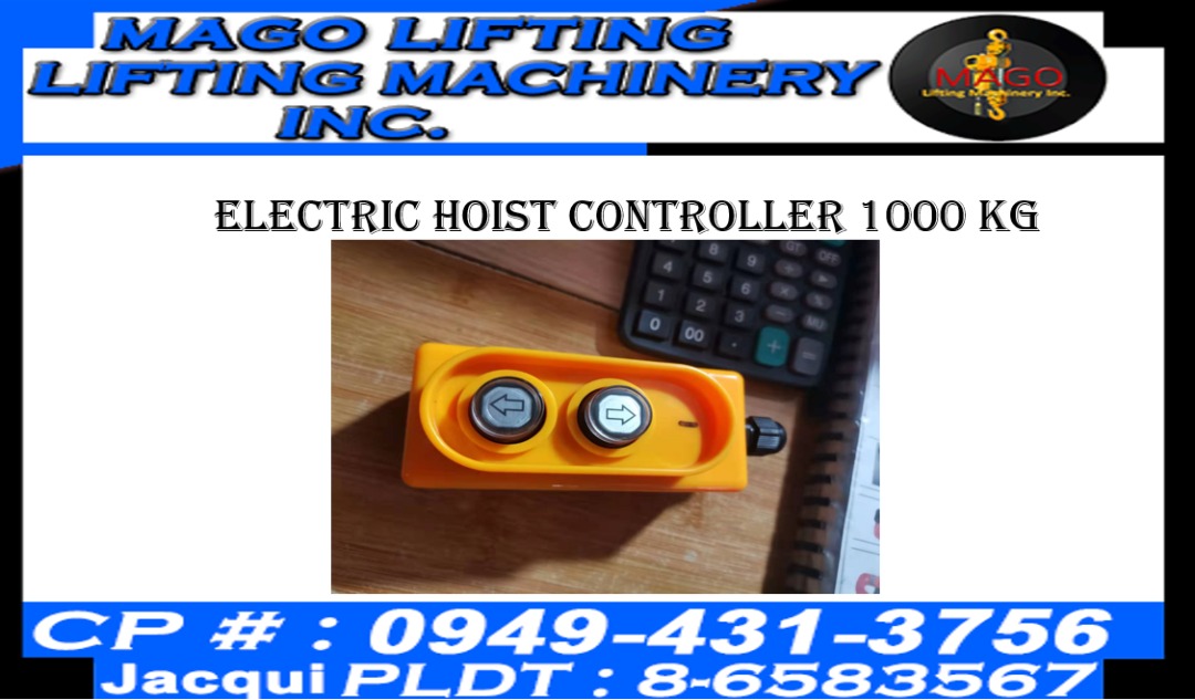 Electric Hoist Controller 1000 Kg, Commercial & Industrial ...