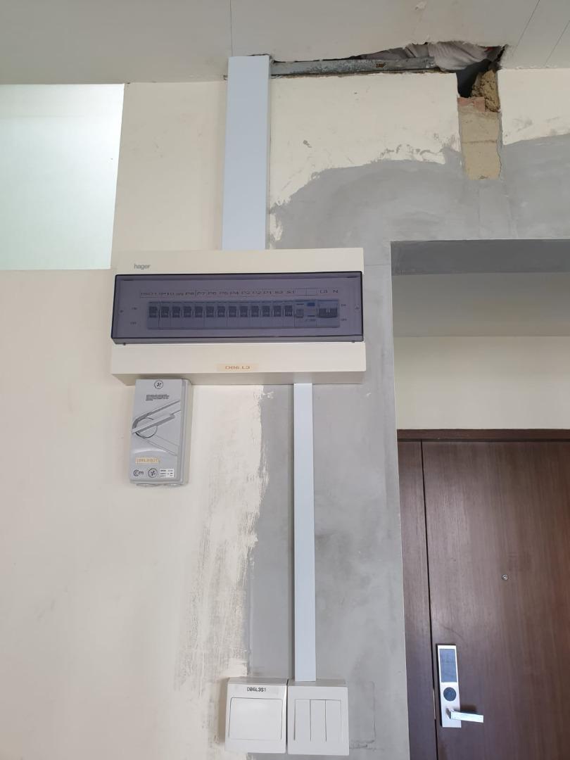 Electrical wiring, installation, replacement, repairing, replacement ...