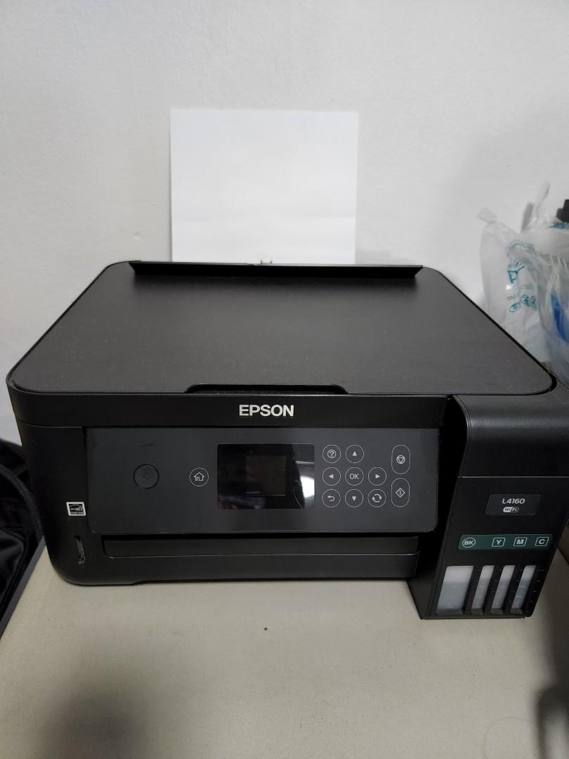Epson L4160 Wi-Fi Duplex All-in-One Ink Tank Printer, Computers & Tech ...