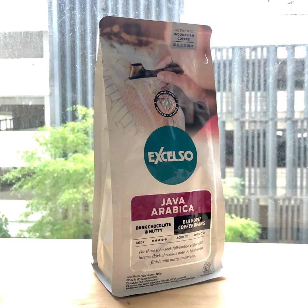 Excelso Java Arabica (200g) Ground, Food & Drinks, Packaged & Instant ...