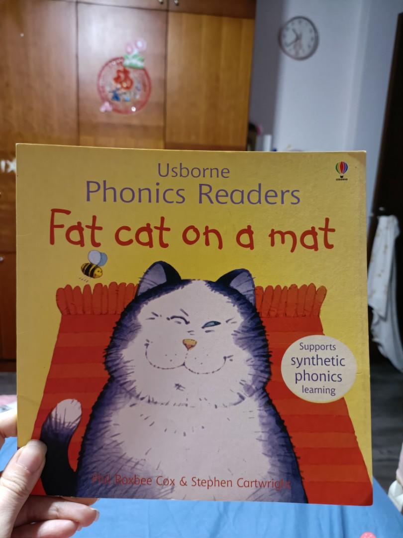 Fat cat on a mat usborne phonics reader, Hobbies & Toys, Books ...