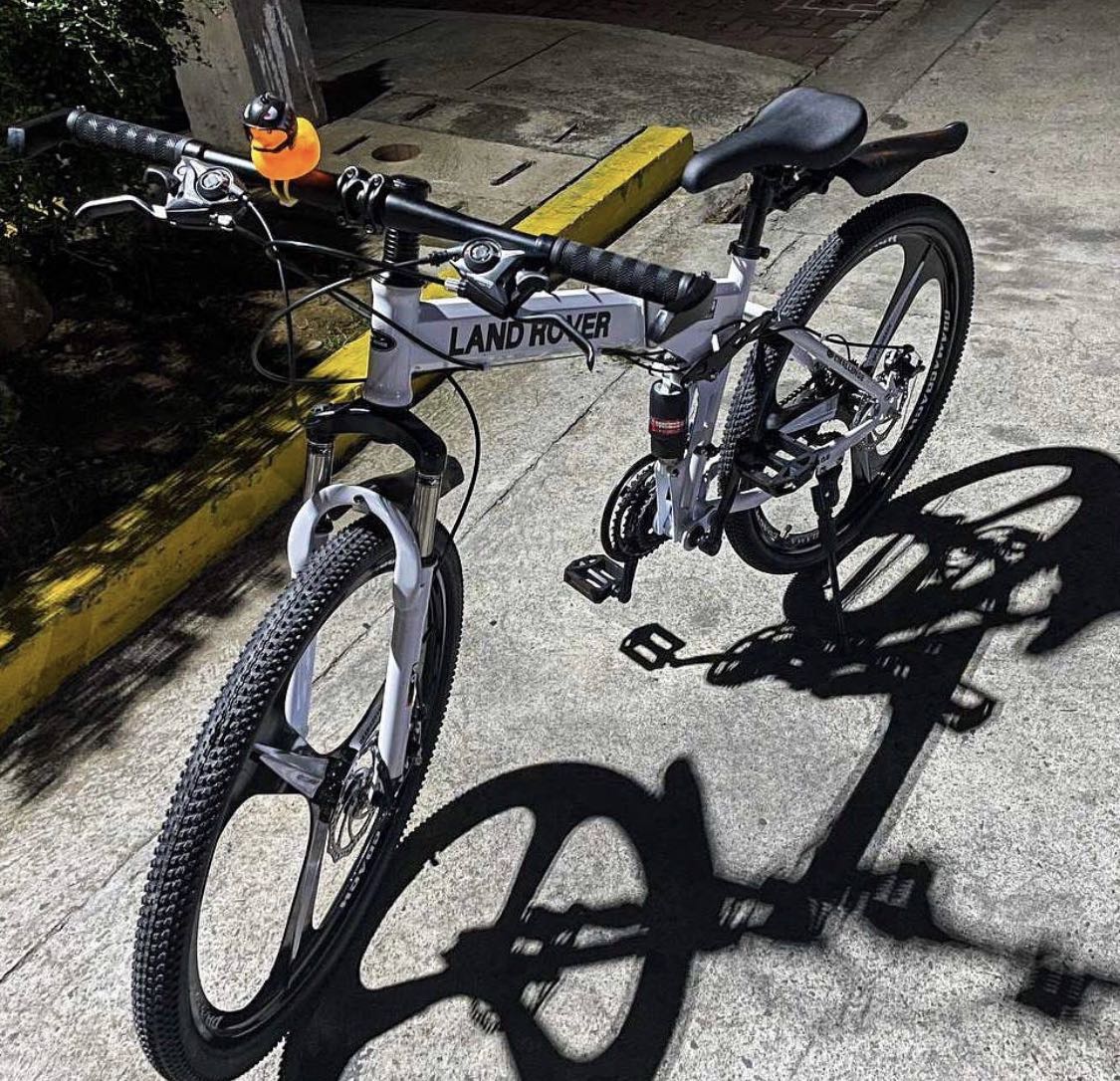 Foldable Land Rover Bike (WHITE), Sports Equipment, Bicycles & Parts ...