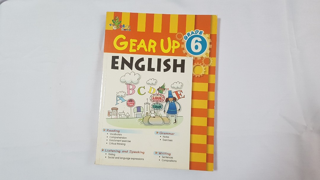 Gear up english (grade 6), Hobbies & Toys, Books & Magazines, Textbooks ...