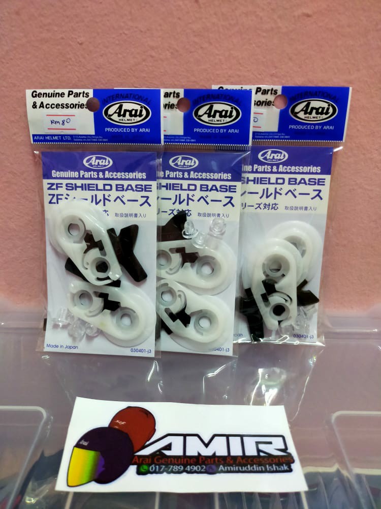 Gearbase/Shield Base Arai, Auto Accessories on Carousell