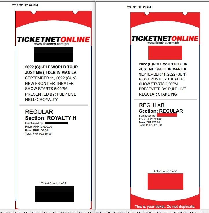 (G)I-DLE Manila Concert - Sept 11, 2022 I-DLE (DISCOUNTED!!!), Tickets ...