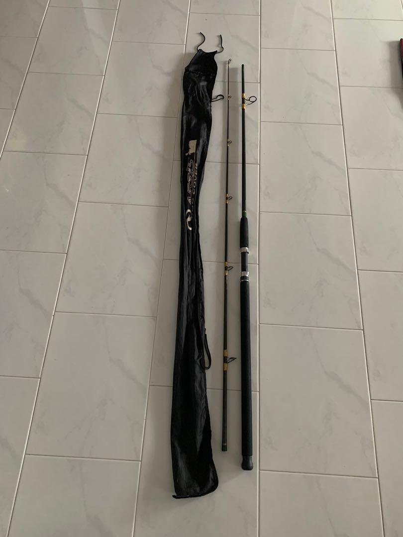 Good Condition Full Fuji Loomis Franklin Surf Casting Rod 10 ft, Sports ...